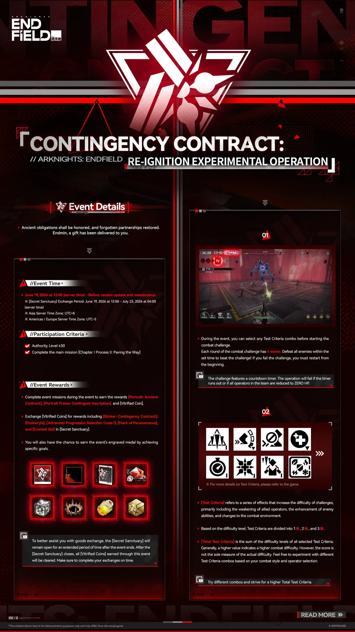 Contingency Contract: Test Criteria Meta | Endfield Hub